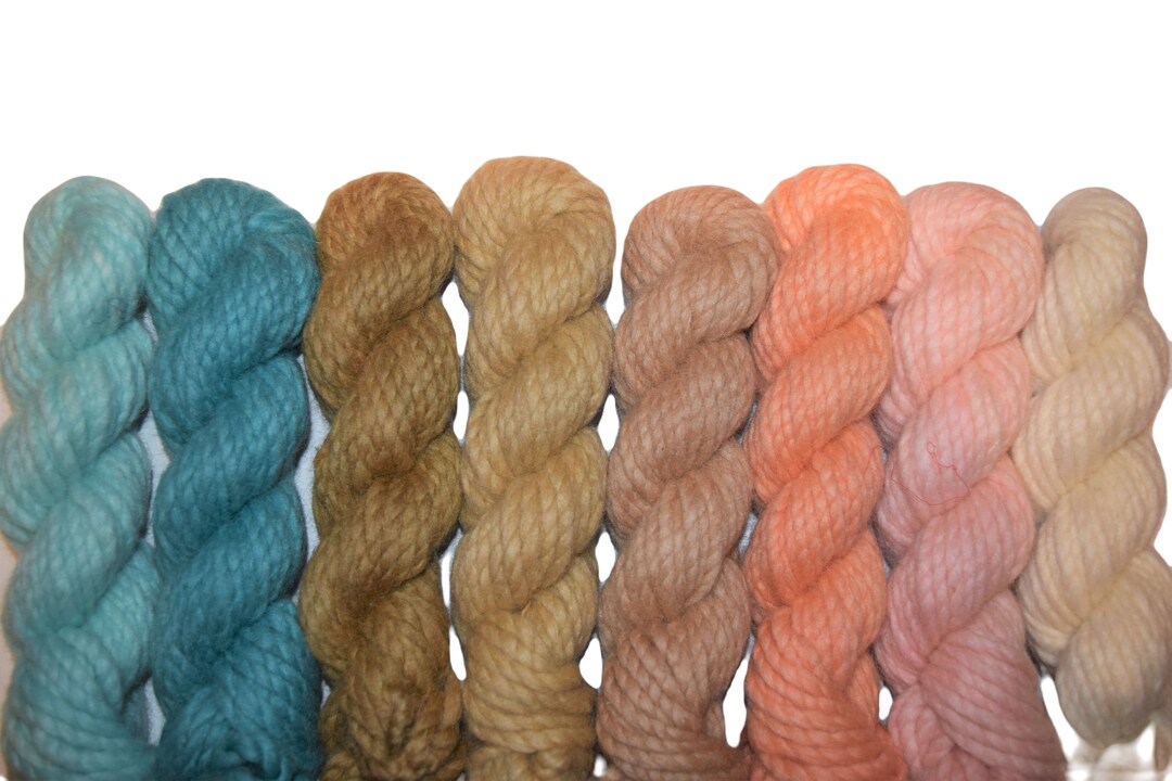 2 PLY Chunky Merino Yarn, Felted Rope, Bulky Yarn, Natural Felt - Etsy