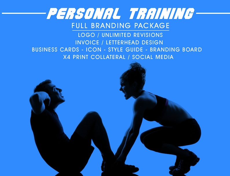 Personal Trainer Branding Package, Marketing Package, Brand Identity ...