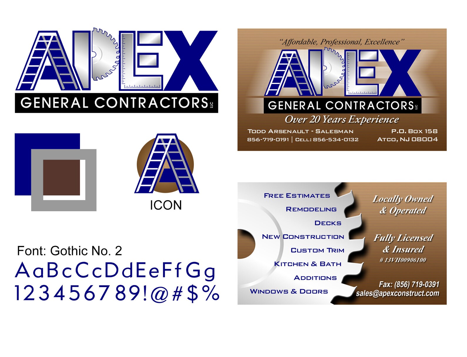 Construction Company, Branding Package, Marketing Package, Brand ...
