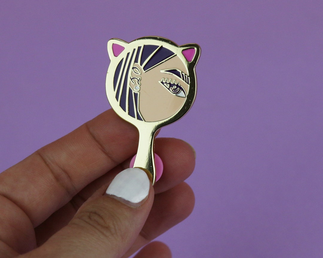 Ariana Inspired Pin - Mirror Enamel Pin - Ariana Enamel Pin ...