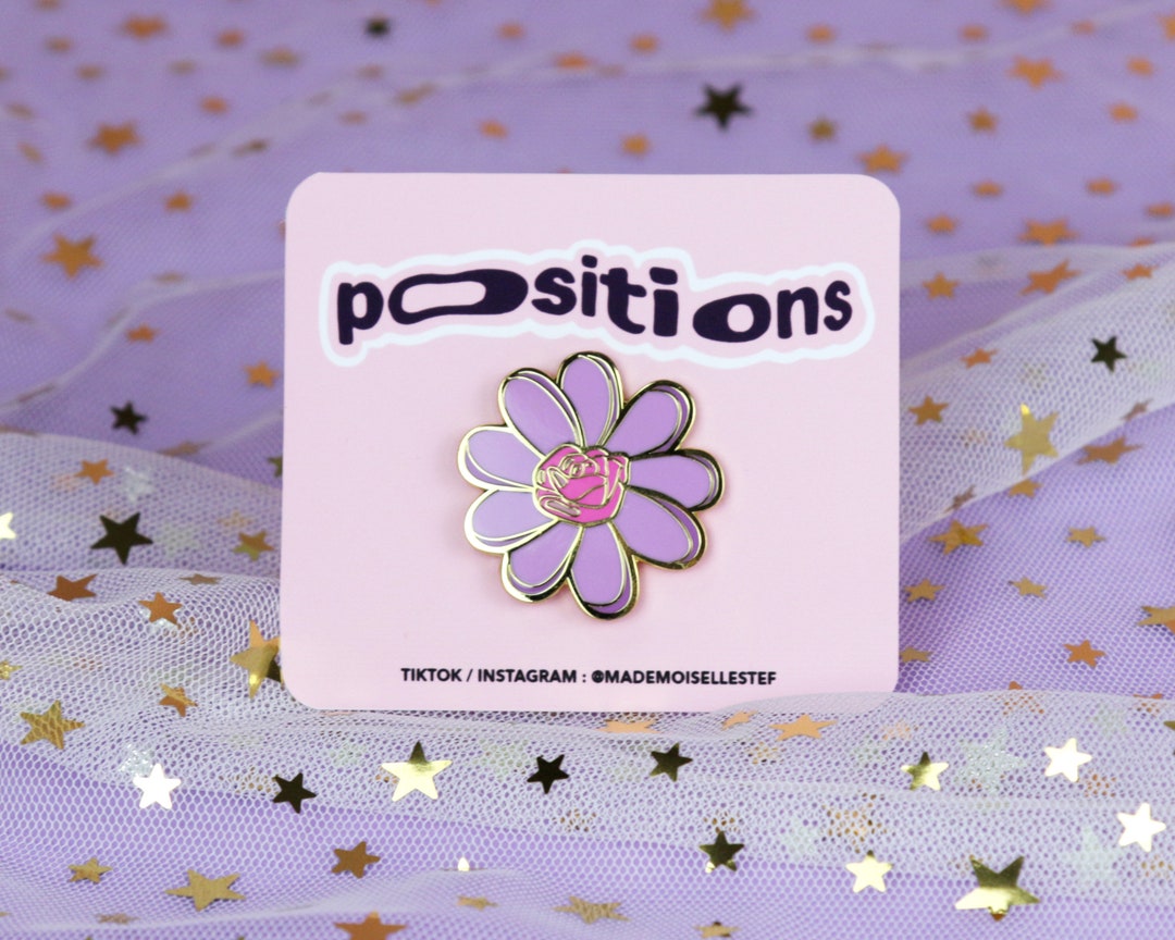 Ari Inspired Pin - Ari Enamel Pin - Positions Enamel Pin - Mademoiselle ...