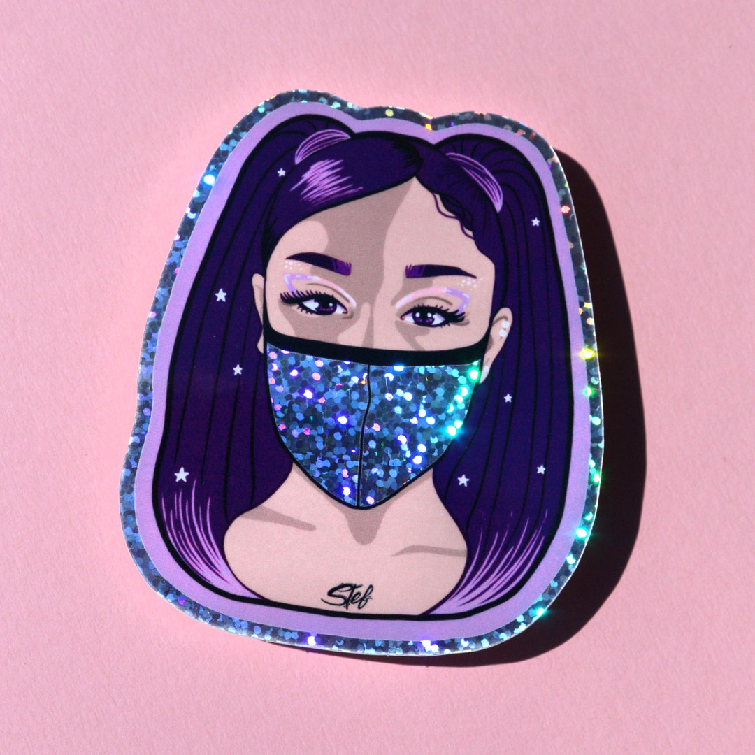 Ari Inspired Waterproof Sticker Glitter Holographic Ari Stickers Ari ...