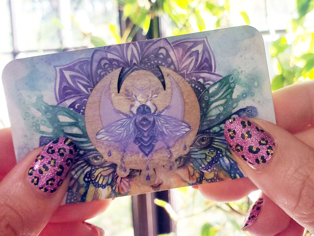 Pollinator Moon - Wooden Pin Badge for Mystical Dreamers - Etsy