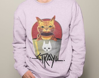 Stray Video Game Cat Shirt - Etsy