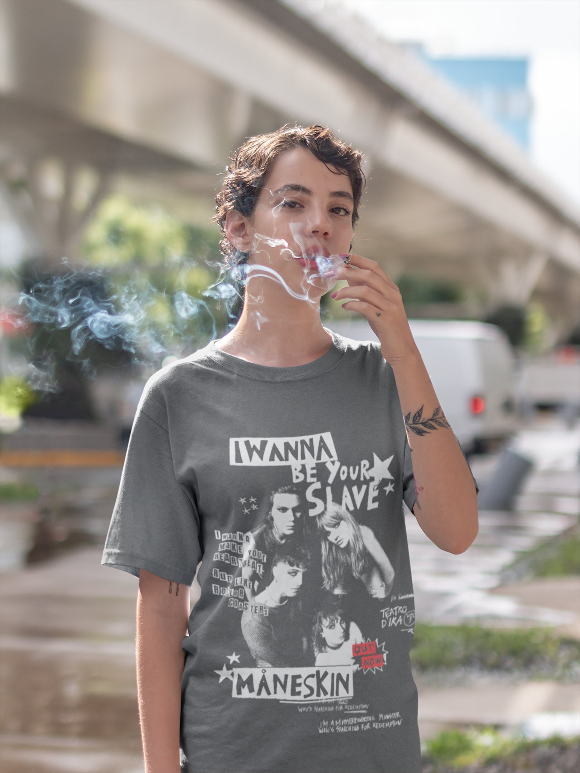 I Wanna Be Your Slave Maneskin T-Shirt, Rock Band Shirt