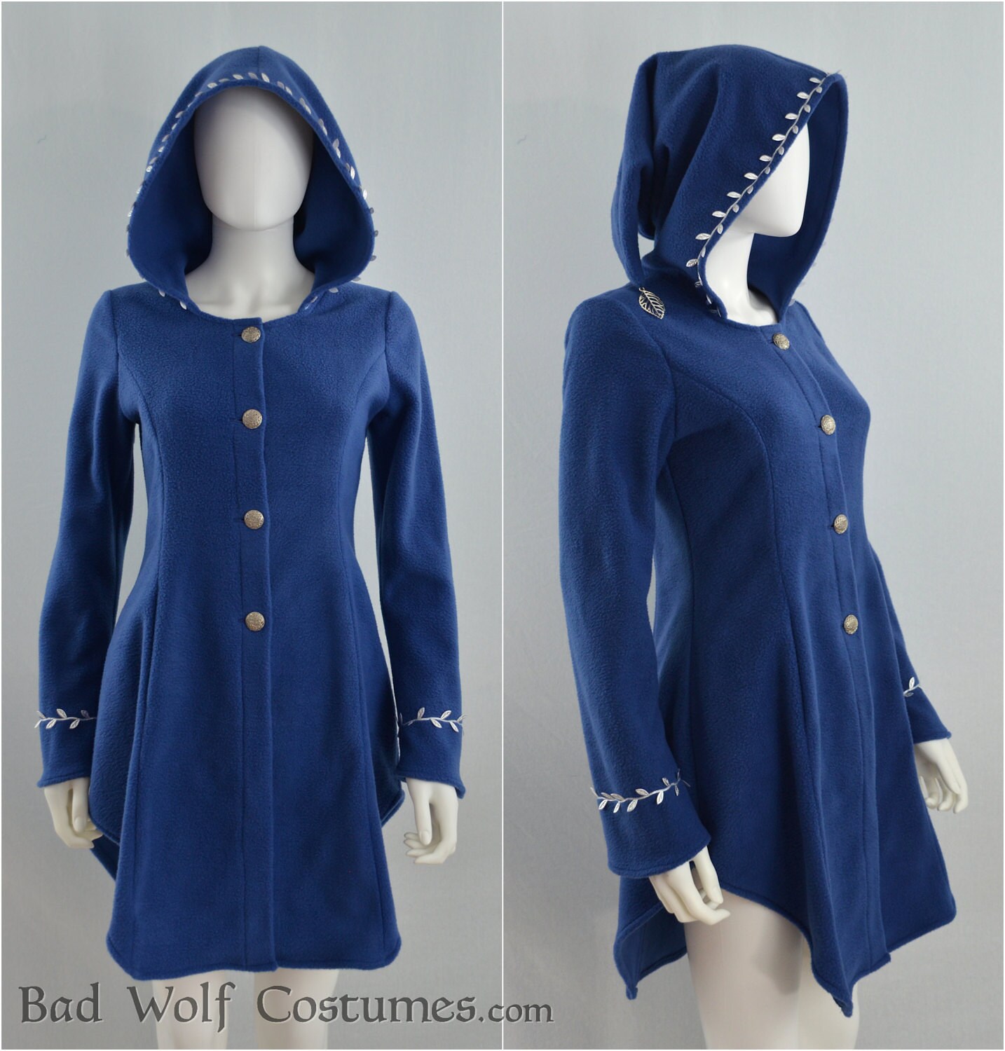 Elven Hooded Jacket Color Options Fantasy elf woodland | Etsy