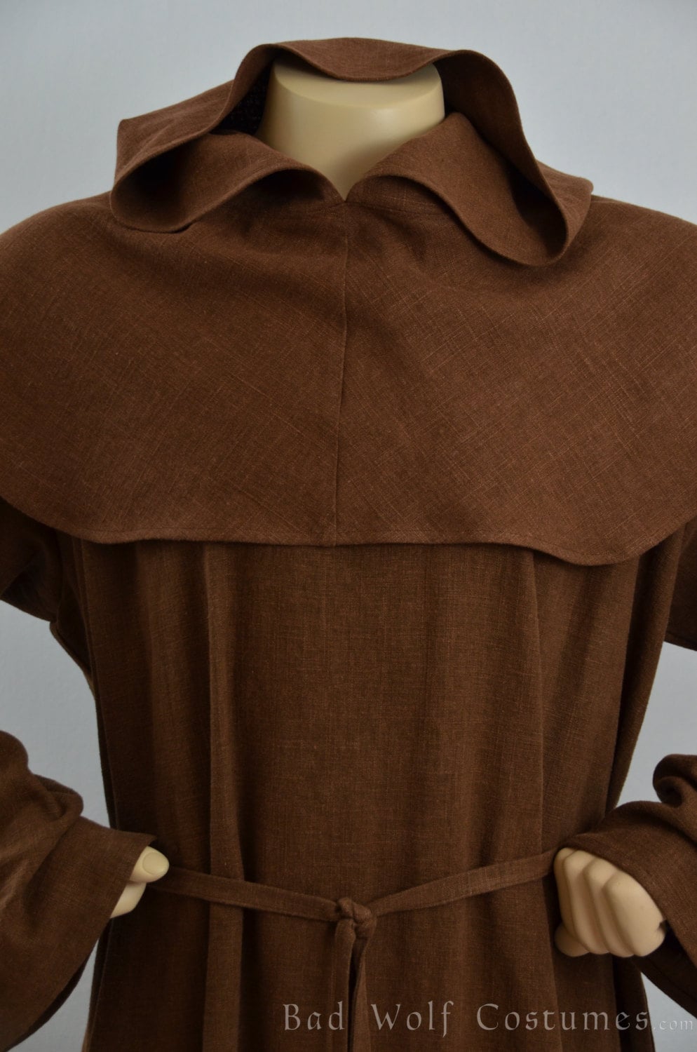 Medieval Monk Costume Renaissance Robe and Hood Friar | Etsy Canada