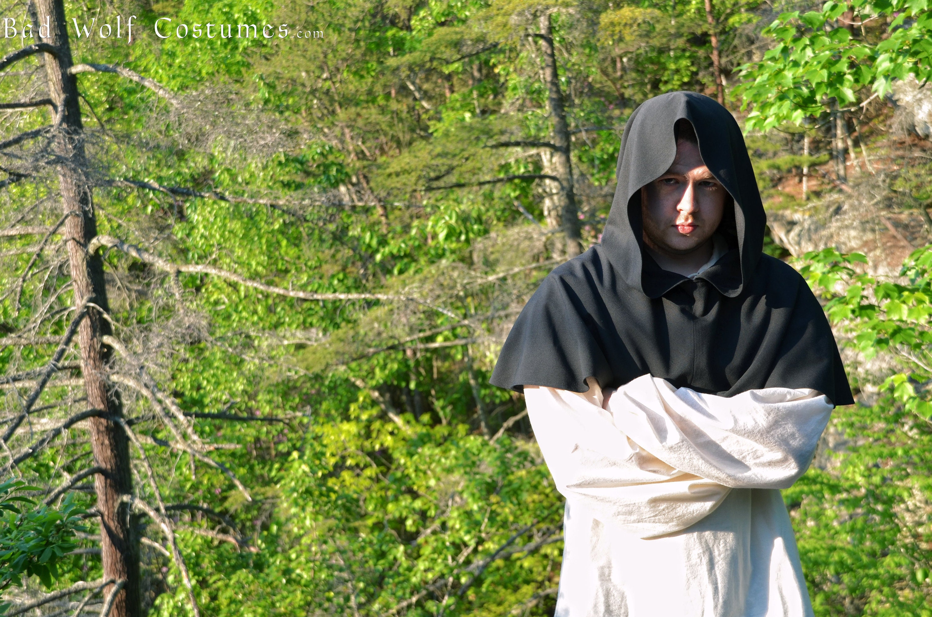 Medieval Monk Hood Color Options Renaissance Elven - Etsy Canada