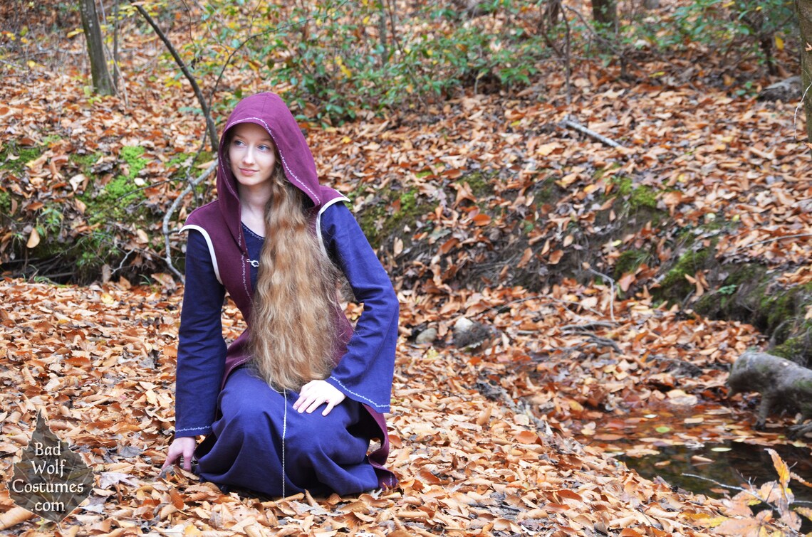 Elven Mage Robes Color Options Fantasy Wizard Robes - Etsy Australia