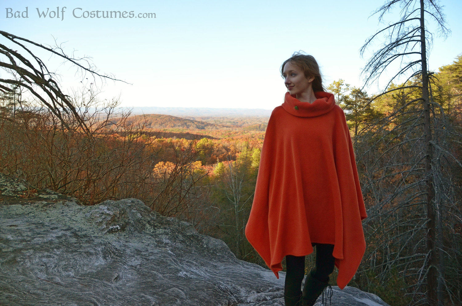 Cloak / Cape Color Options Fleece Poncho Fantasy | Etsy