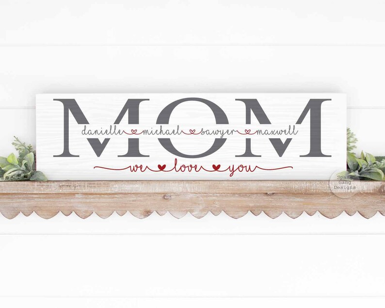 Personalized Nana Sign ADD KIDS NAMES Mothers Day Gift - Etsy