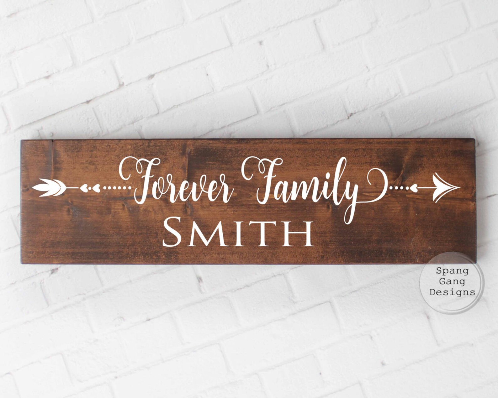 Family Last Name Sign | Personalized Name Sign | Housewarming Gift ...