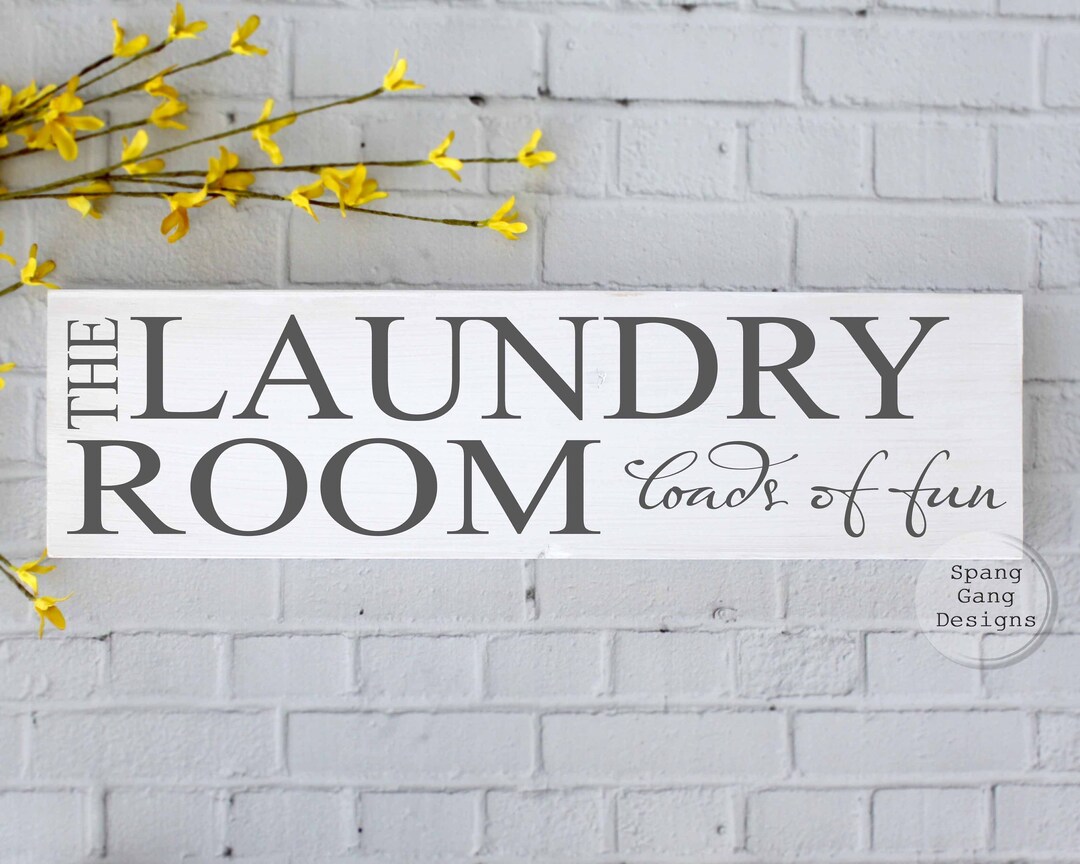 Laundry Room Sign | Farmhouse Laundry Sign | Laundry Room Wall Art ...