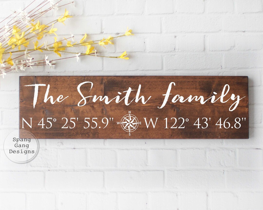New Home Sign | Custom Family Sign | Personalized Sign | Realtor ...