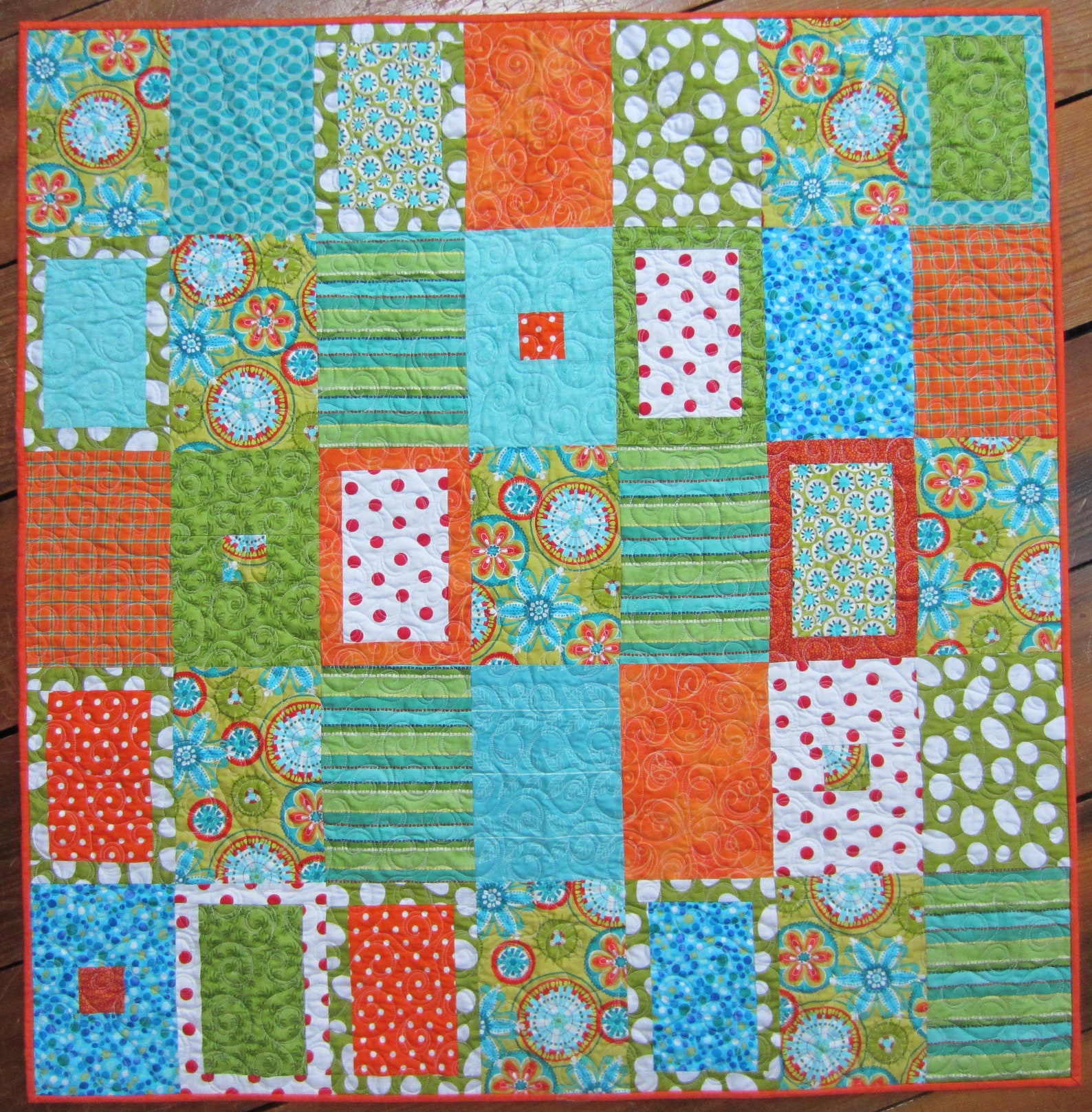 Tranquil Forest Quilt Pattern - Digital Download - 3 Sizes - Etsy