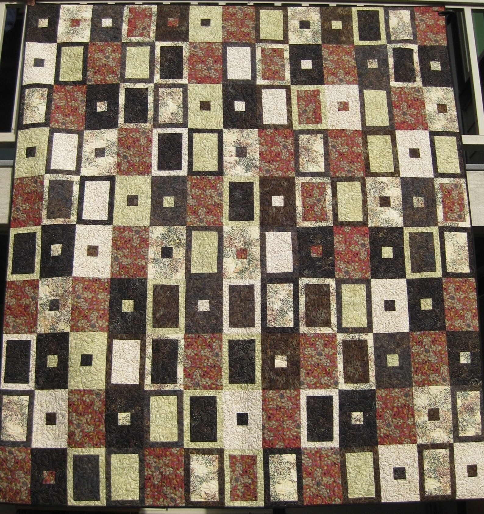 Tranquil Forest Quilt Pattern - Digital Download - 3 Sizes - Etsy