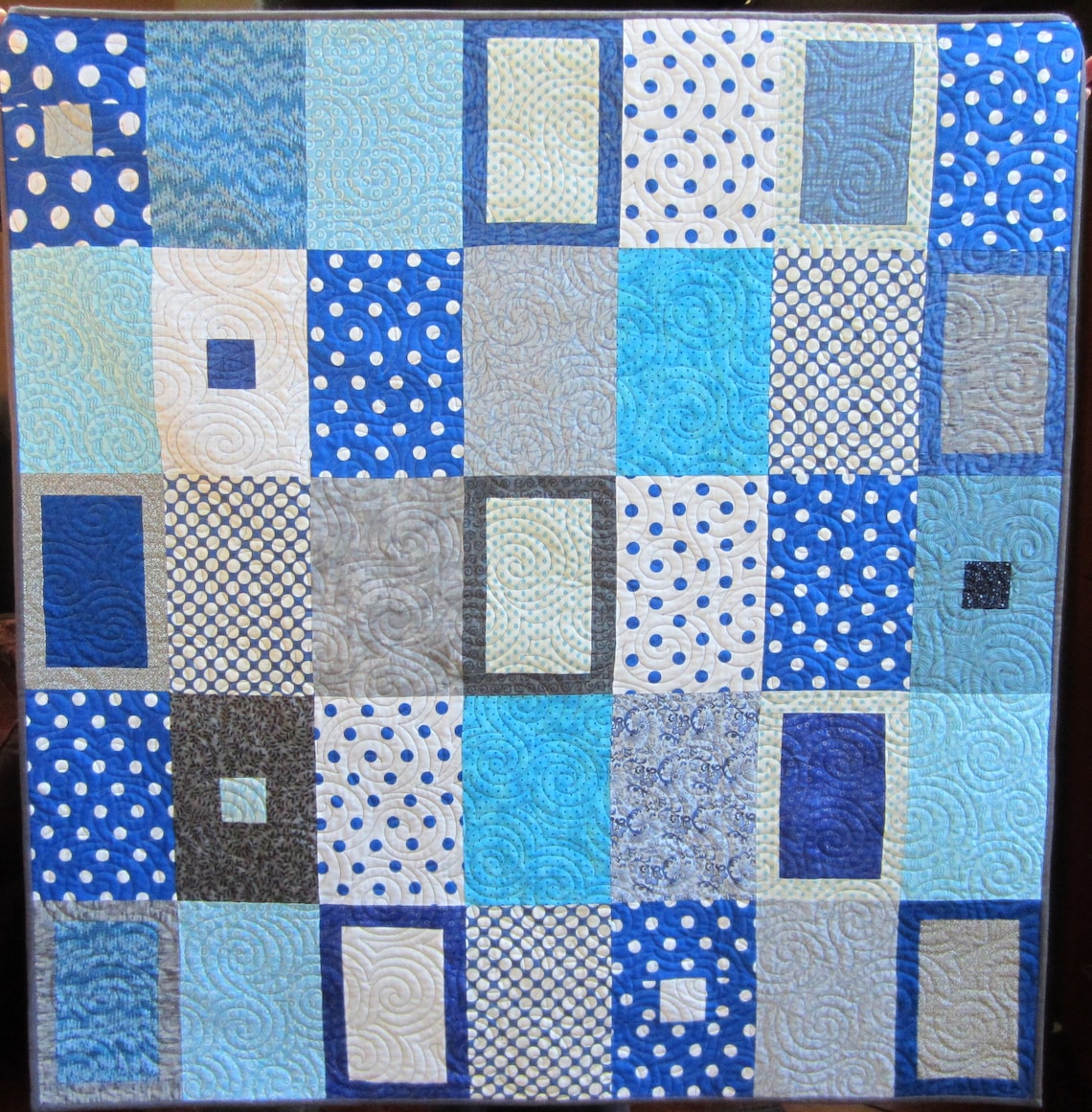 Tranquil Forest Quilt Pattern Digital Download 3 Sizes - Etsy