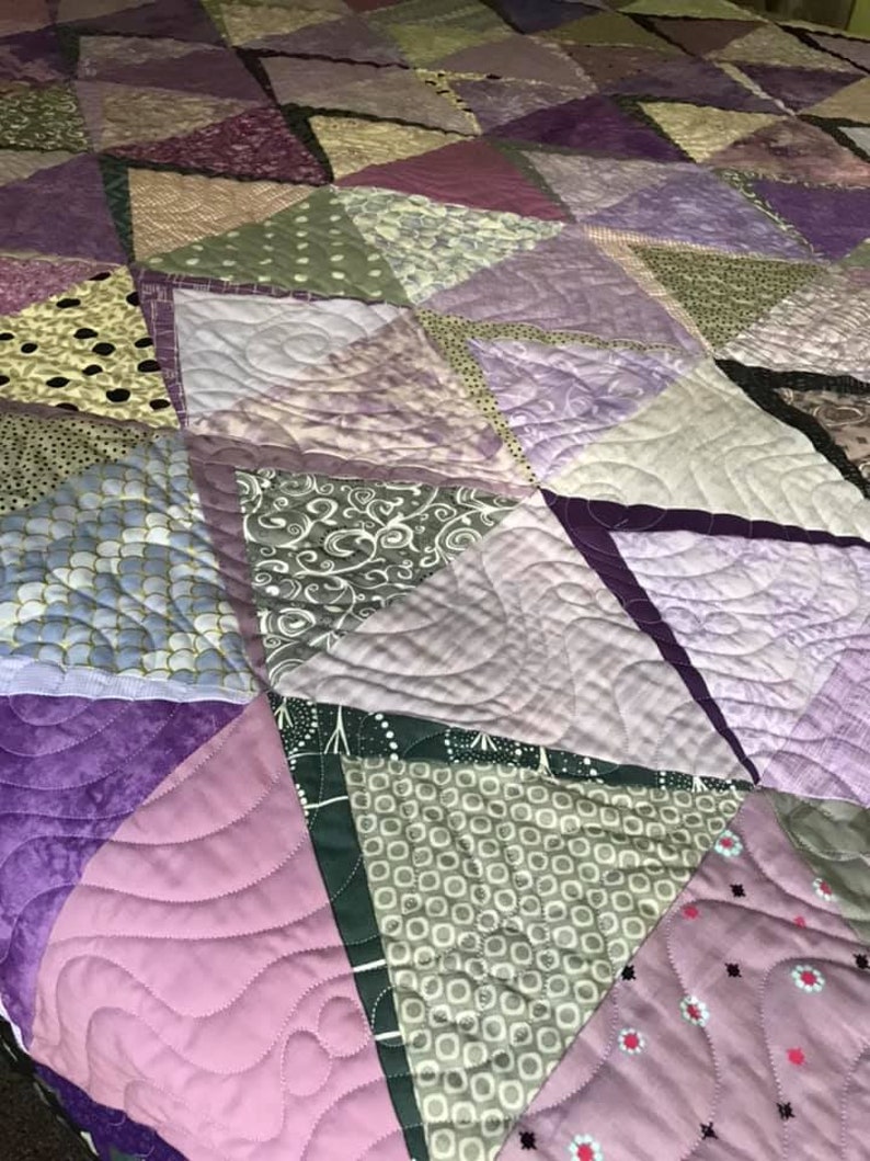 Mountain Top Quilt Pattern - Digital Download - Original Pattern by ...