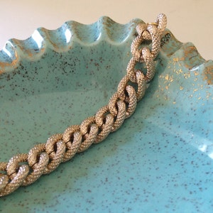 Sale Chain Braceletgold Chain Bracelet Gold Textured Chunky - Etsy