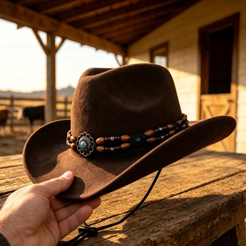 Cowgirl Felt Hats Women - Etsy