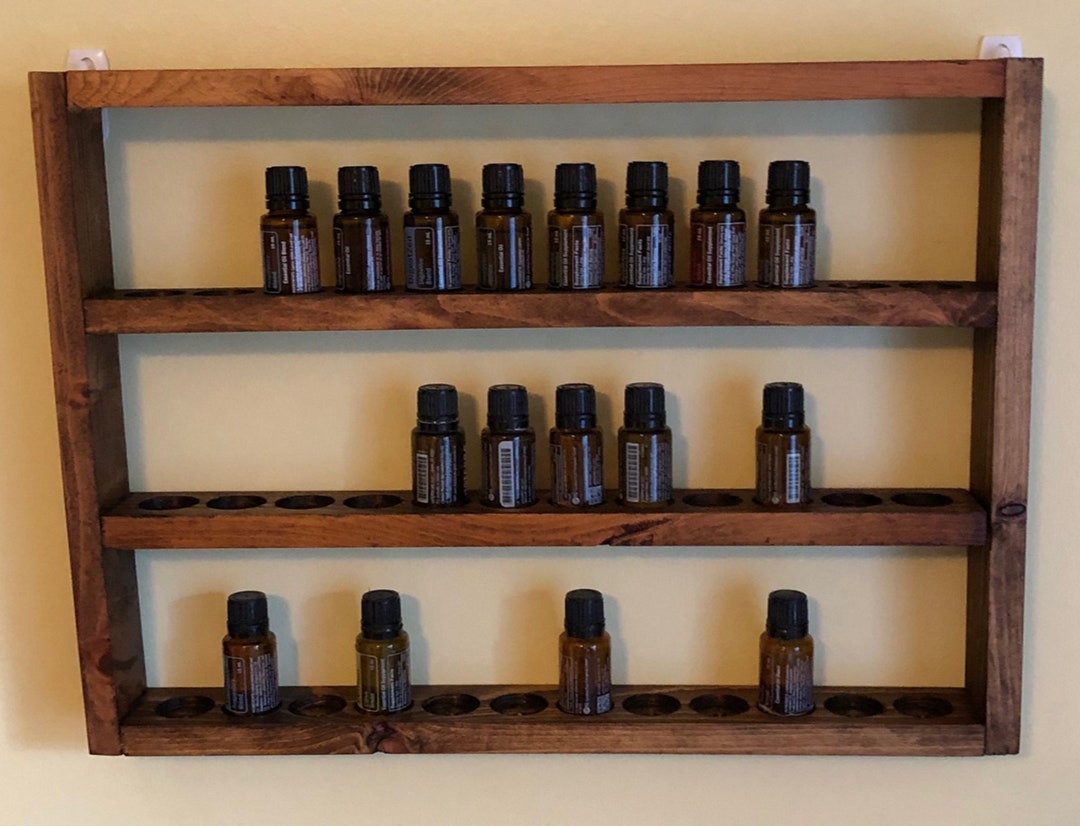 Essential Oil Rack Wall Rack Holder Easy Storage and to Find Display 13 ...