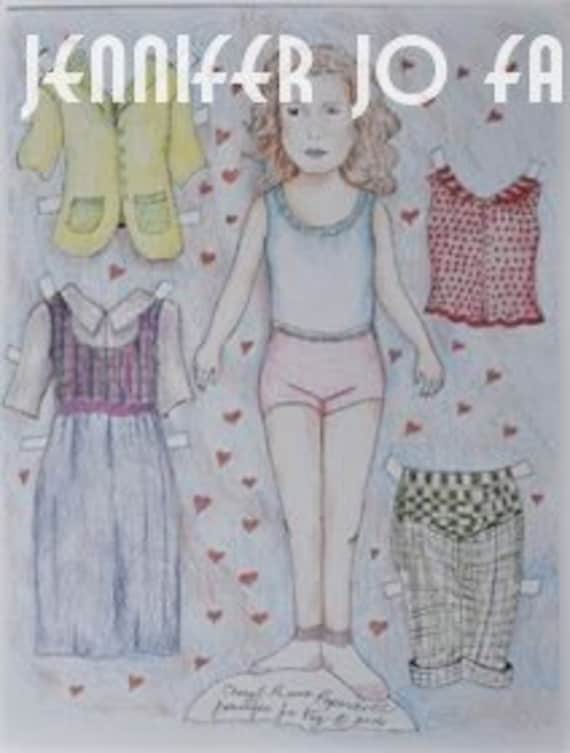 Paper dolls | Etsy