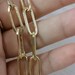14k Chain GOLD Filled -bonded • 14k Open Link Chain 20 Mm •elongated ...