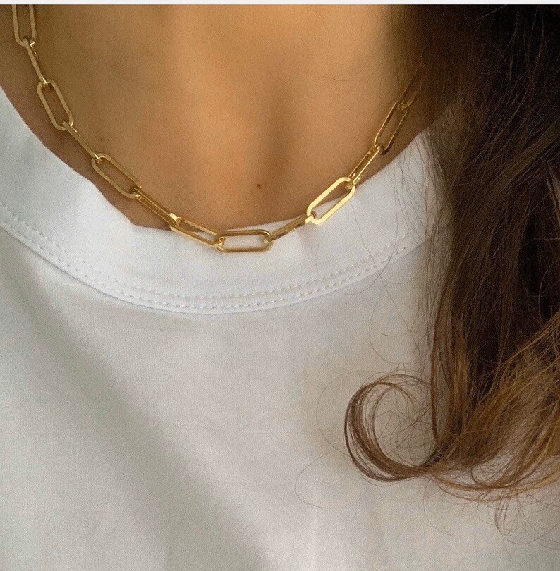 14k chain GOLD filled bonded 14k open link chain 20 mm | Etsy