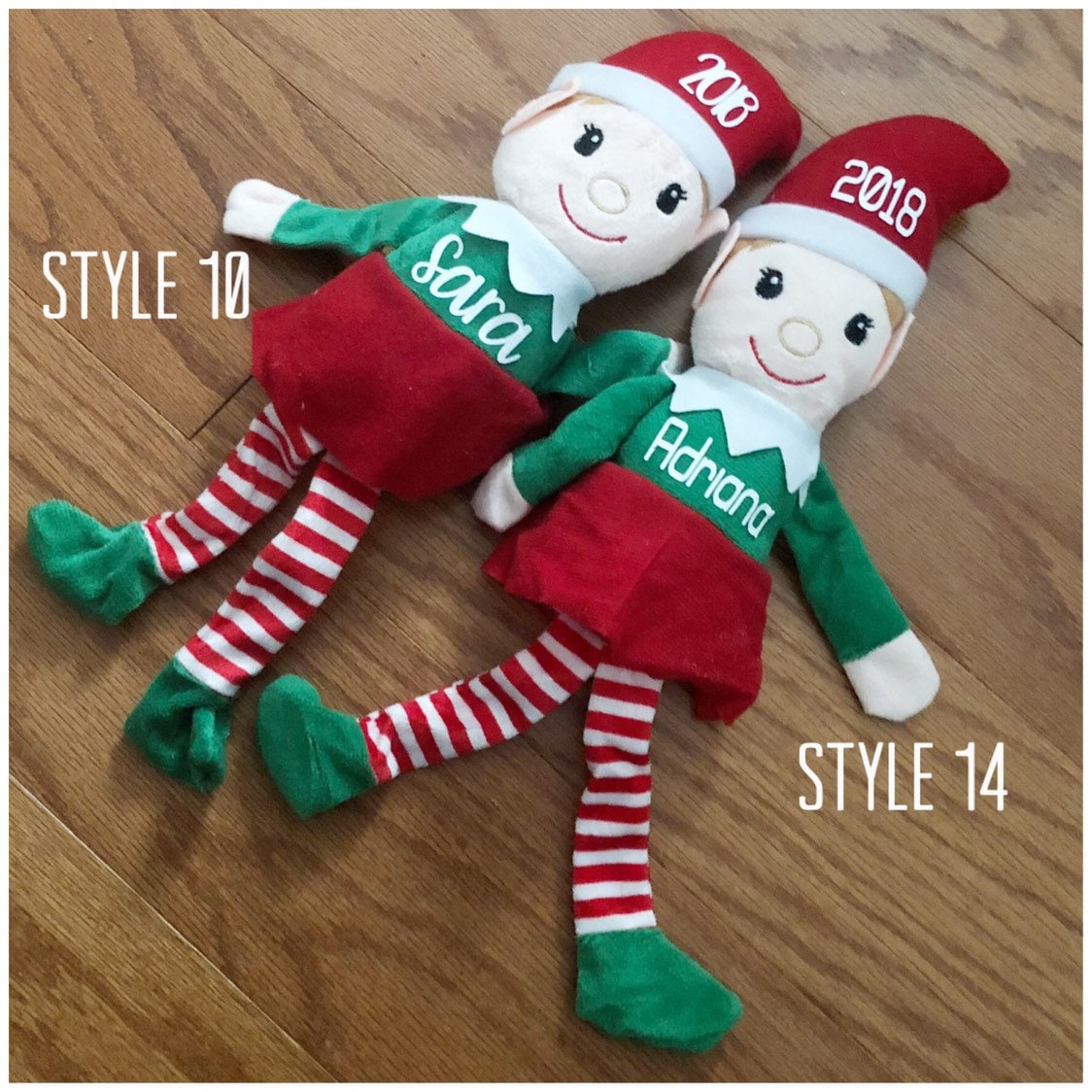 Personalized Elf Plush - Customized Christmas Elf - Boy Girl Plush Doll ...