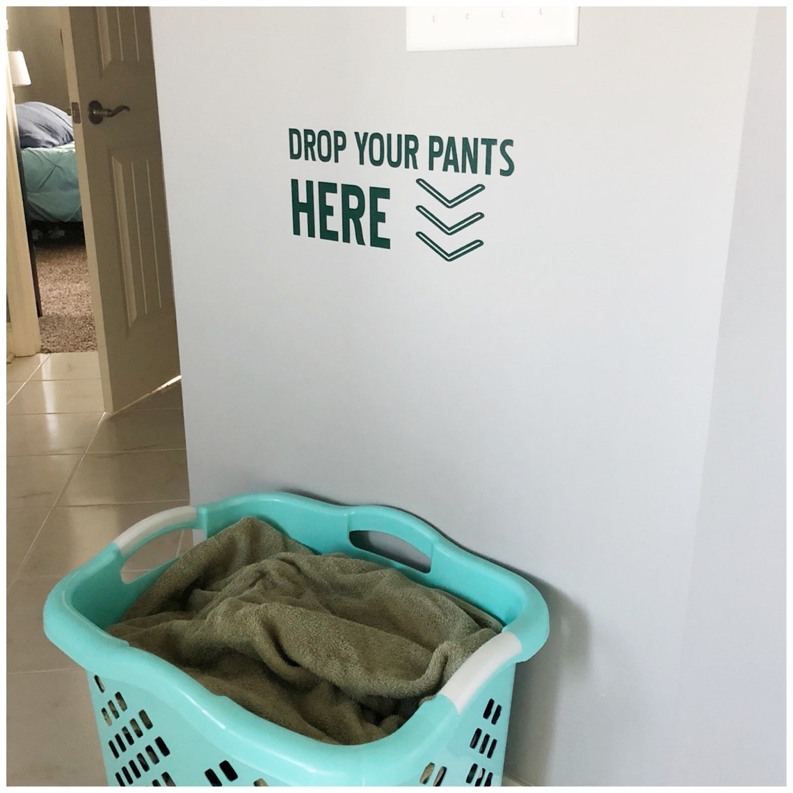 Drop Your Pants Here Decal Drop Your Pants Sign Drop Your - Etsy