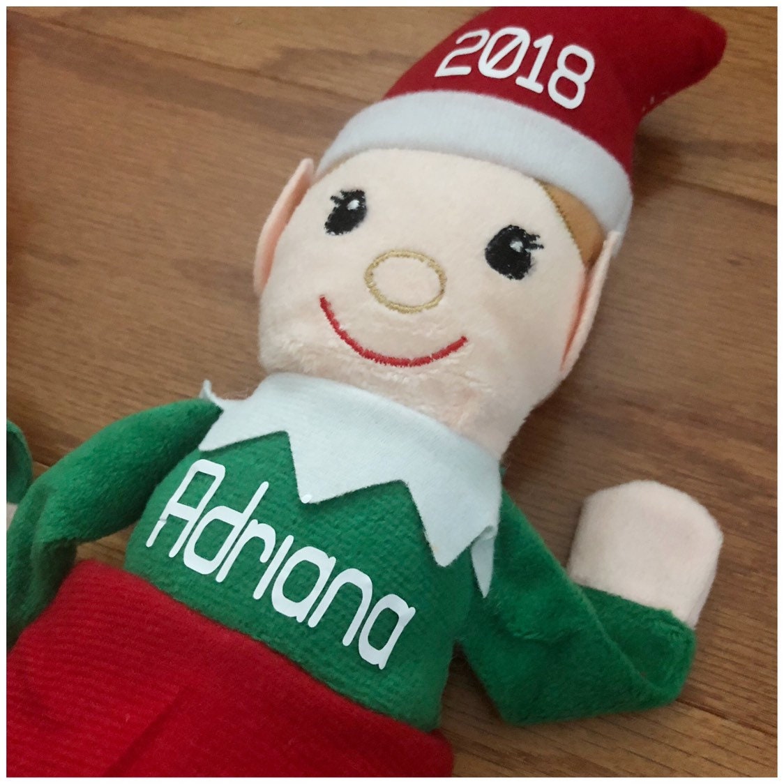 Personalized Elf Plush - Customized Christmas Elf - Boy Girl Plush Doll ...