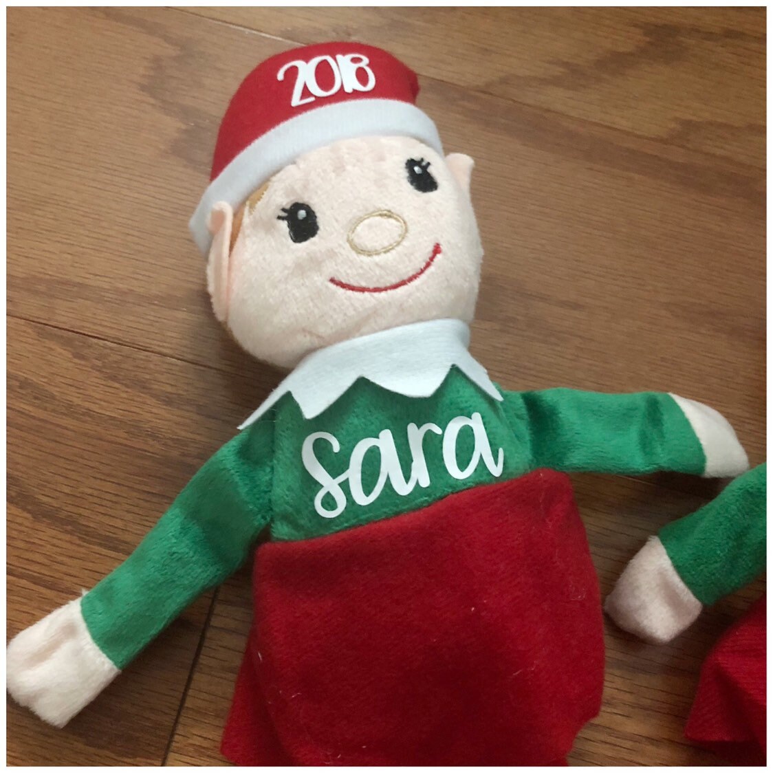 Personalized Elf Plush - Customized Christmas Elf - Boy Girl Plush Doll ...