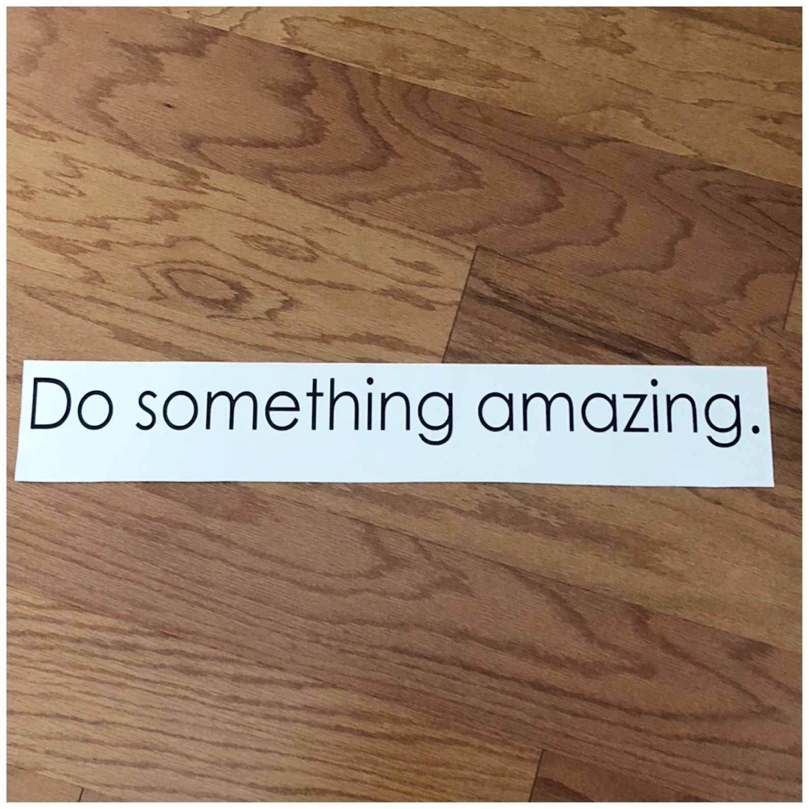 50 Colors Available - Custom Do Something Amazing High Quality Vinyl ...
