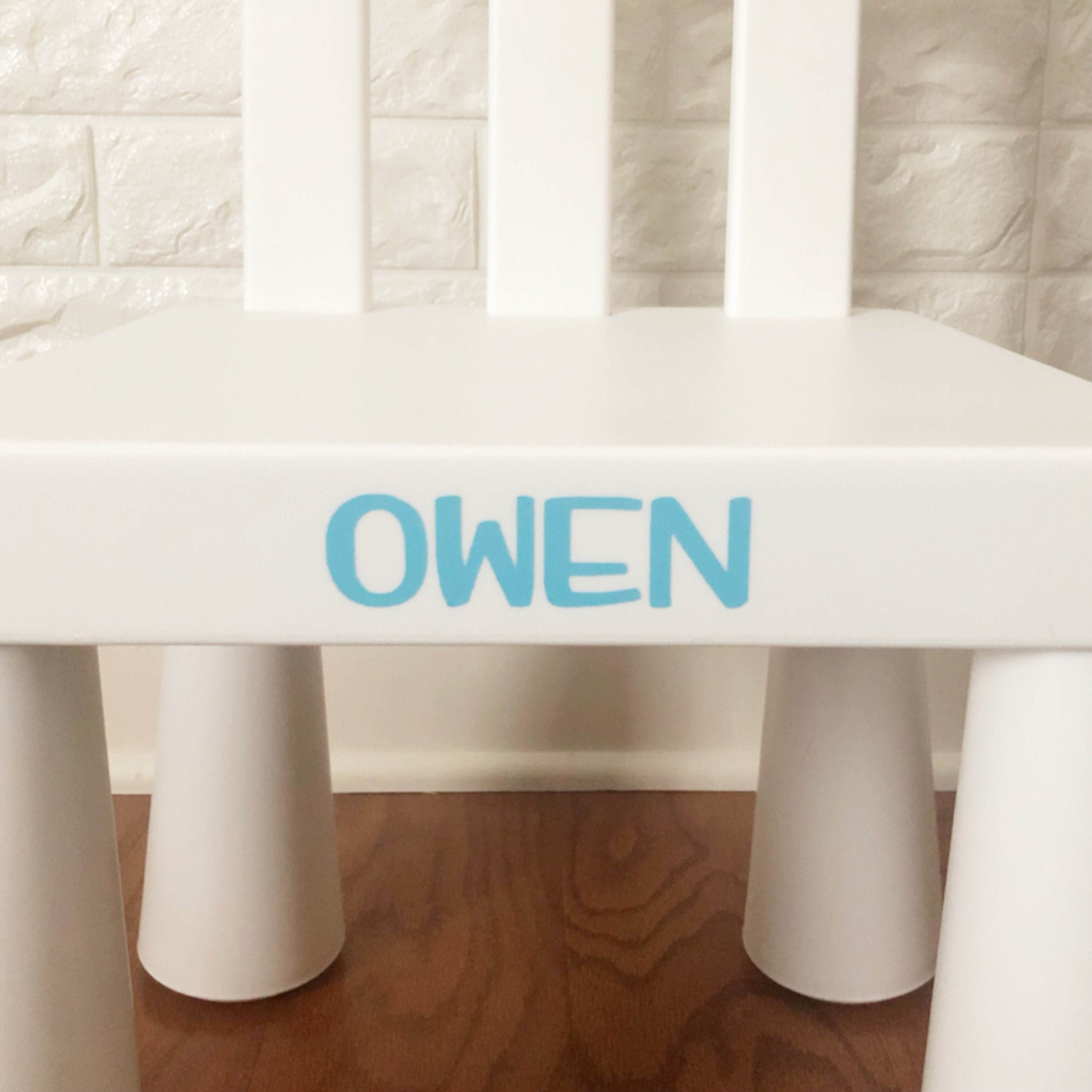Personalized Time Out Chair Decal Set Timeout Chair - Etsy