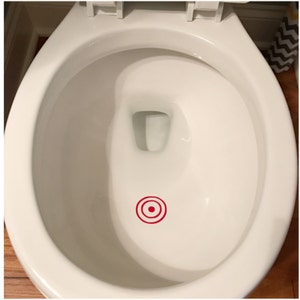 Toilet Target Decal - Toilet Target Sticker for Little Boys - Aim Decal ...