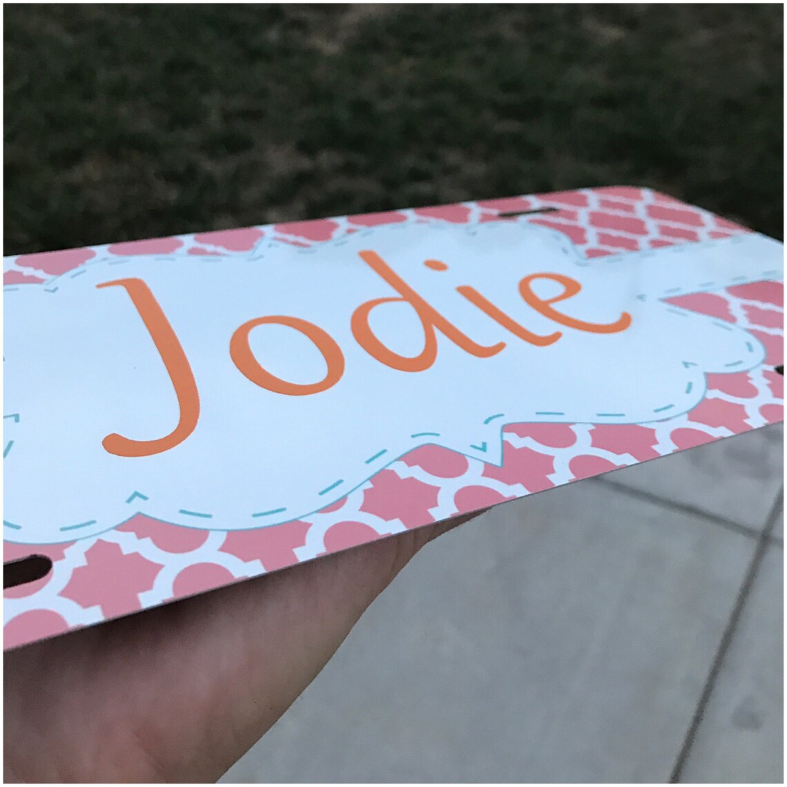 Personalized License Plate Name License Plate Name Vinyl - Etsy