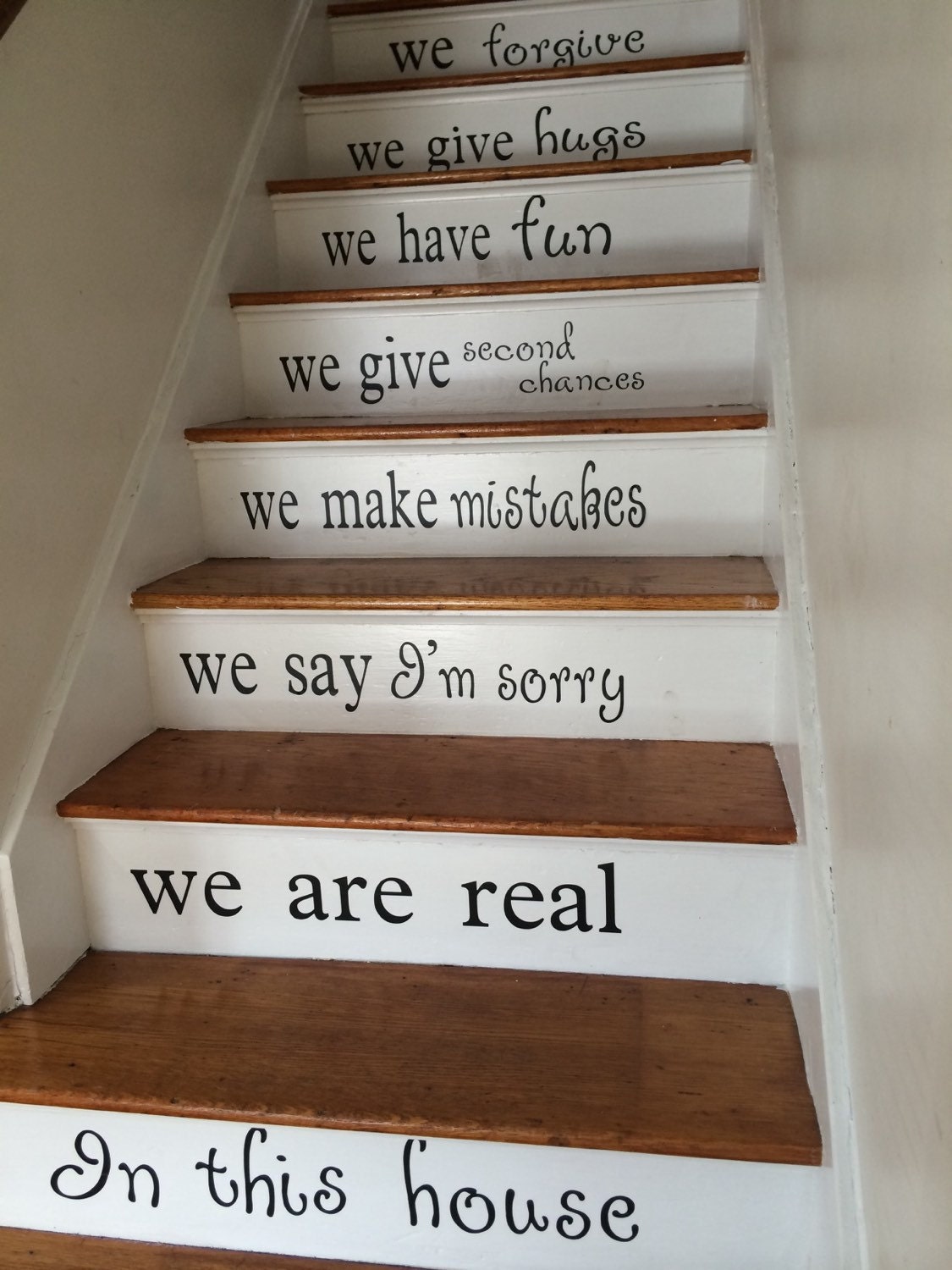 Stairs Decal Vinyl Decal for Staircase Custom Color in - Etsy