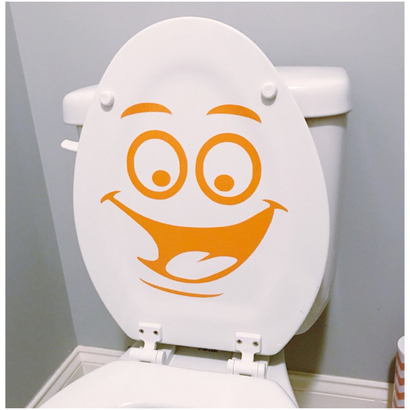 Toilet Decal - Etsy