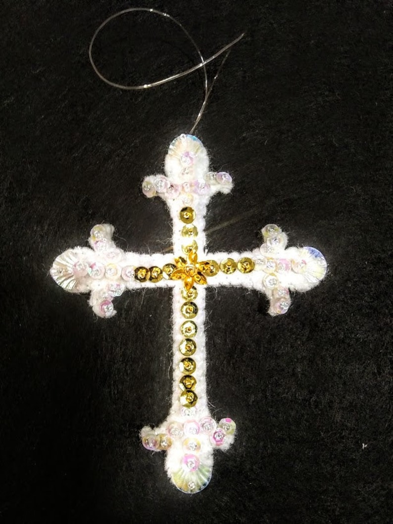 Made to Order Chrismon Symbol Christmas Ornaments Set of 7 Custom Hand ...