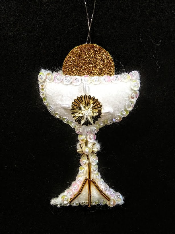 Made to Order Chrismon Symbol Christmas Ornaments Set of 8 Custom Hand ...