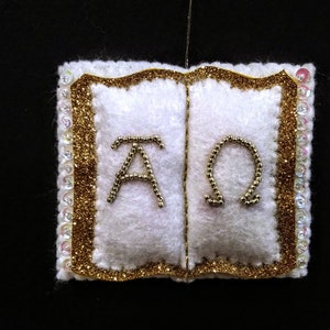 Made to Order Chrismon Symbol Christmas Ornaments Set of 7 Custom Hand ...