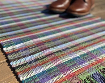 Rag Rug Runner | Etsy