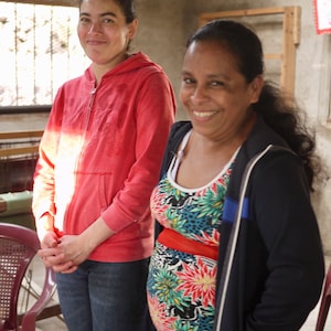 Handwoven Machine Washable Rag Rug Placemats in Warm Rust, Grey, and ...
