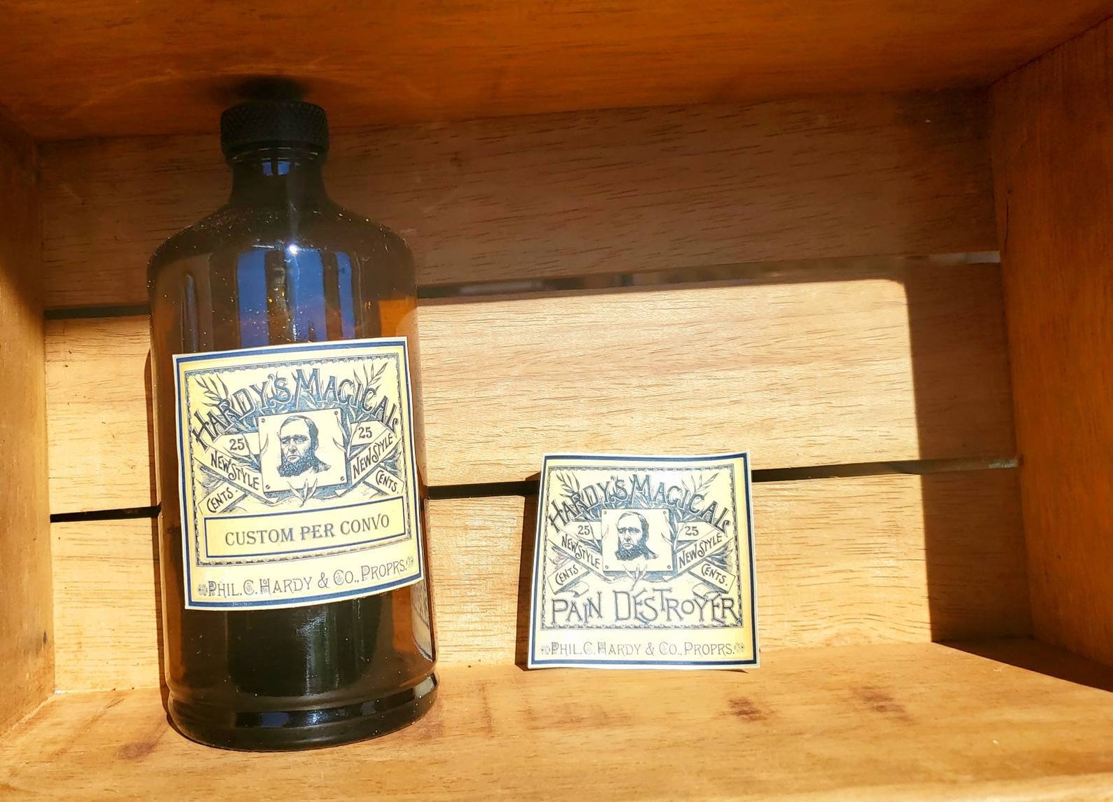 Vintage CHLOROFORM Label Pick Your POISON Medicine Brown | Etsy
