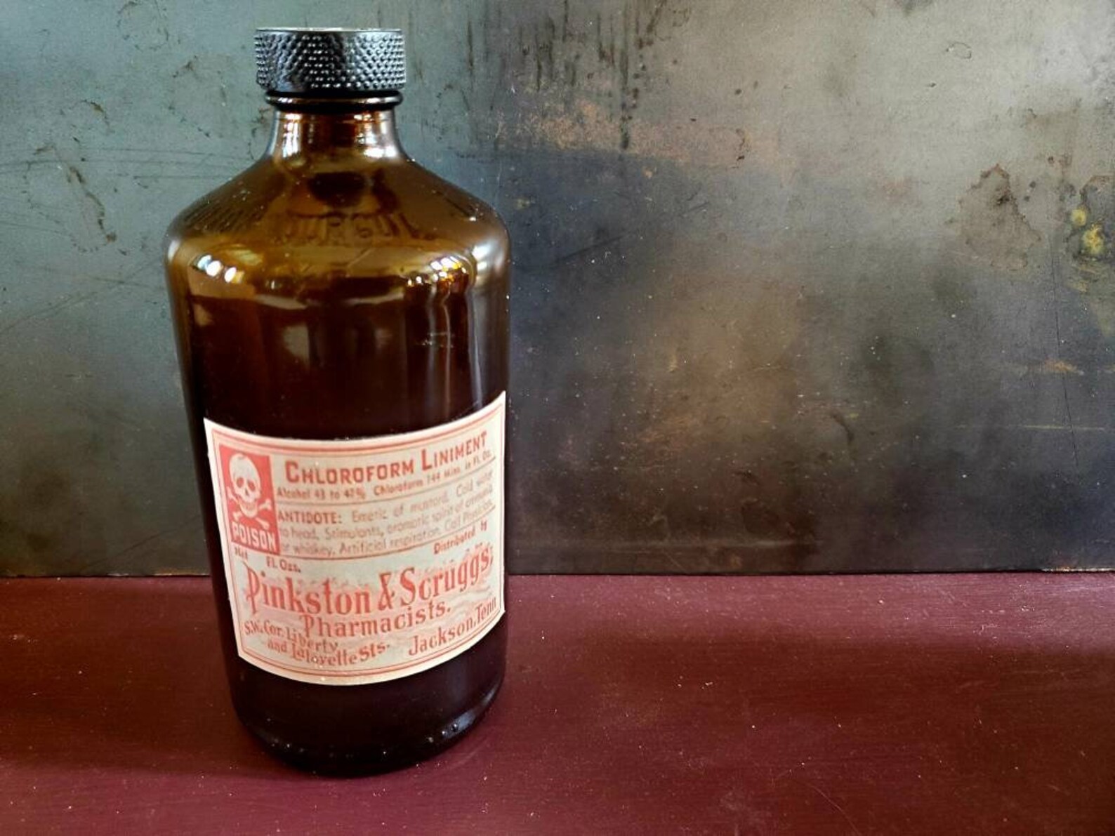 Vintage CHLOROFORM Label Pick Your POISON Medicine Brown | Etsy