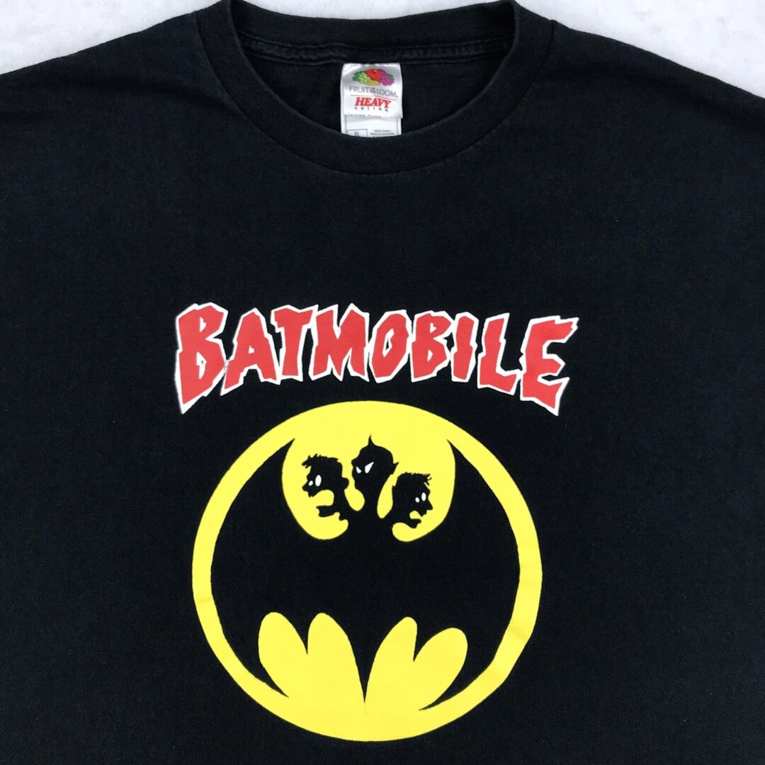 Vtg BATMOBILE CONCERT T-shirt XL Dutch Punk Rock Psychobilly Tour - Etsy