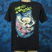Vintage 80s SKATE SKELETON Shred to the Bone Cartoon T-shirt *small ...