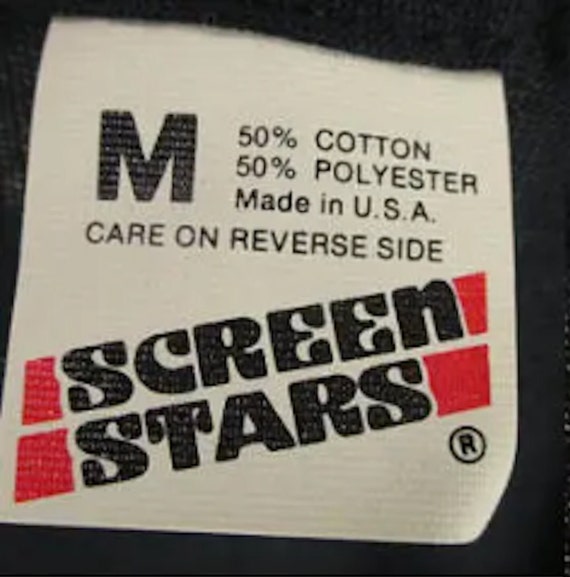 Vintage 80s TOXIC WASTE Skeleton Cartoon Paper Thin T… - Gem