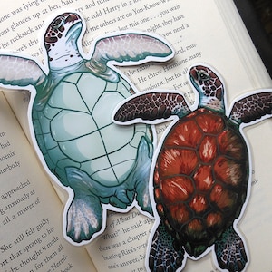 Sea Turtle Page Pet Bookmark - Etsy