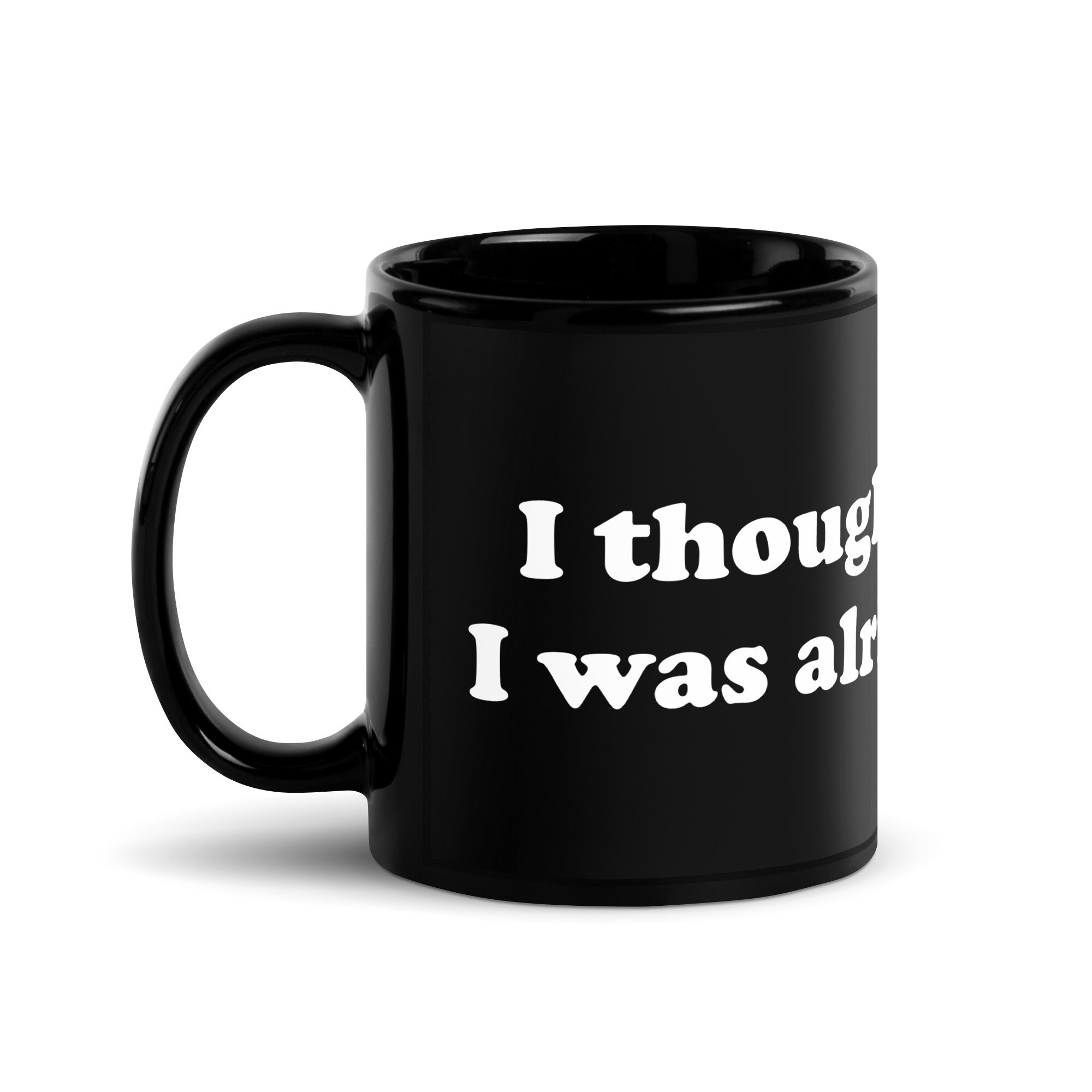 I Thought You Said I Was Alright Spider Black Glossy Mug Goodfellas Mug ...